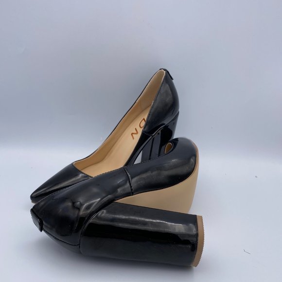 YDN | Shoes | A Ydn Classic Chunky High Heel Ol Pumps Slip On | Poshmark